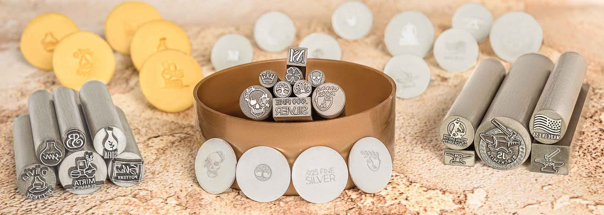 Custom Made Metal Stamps - Mark Everything